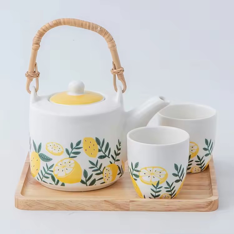 Wholesale afternoon tea creative ceramic tea pot